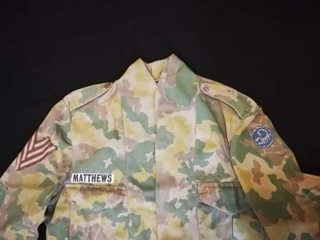 Uniforms - SADF Hunter Group ( Pre- Recces) camouflage jacket. Very ...
