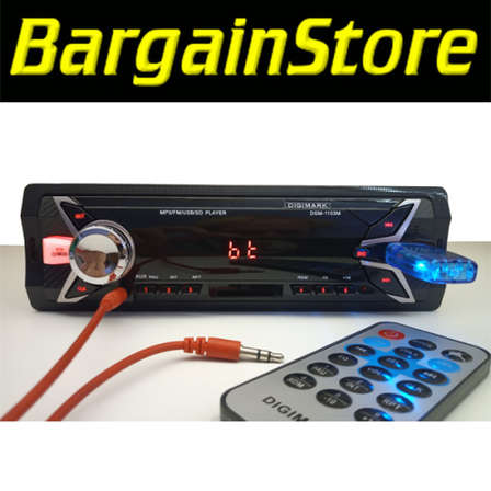 Car Radios - DIGIMARK Bluetooth Car Radio + IR Remote was sold for R161 ...