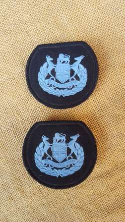 South African Airforce - pair used SADF era SAAF warrant officer tupper ...