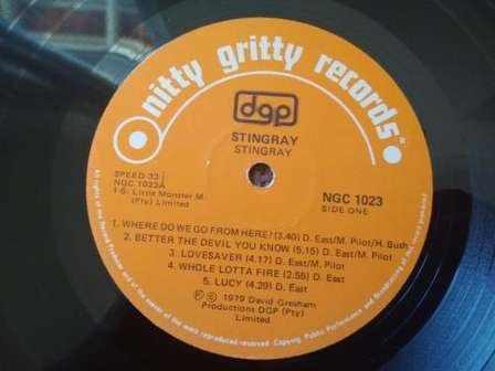 Classic Rock - Stingray - Stingray (SA Band) - Vinyl LP record - Nitty ...