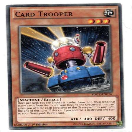 Trading Cards - Yu-Gi-Oh! - Card Trooper - 1st Ed/Common - Geargia ...