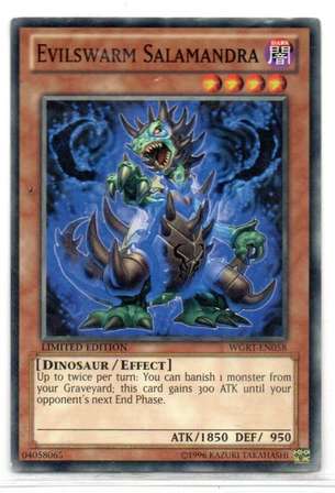 Trading Cards - Yu-Gi-Oh! - Evilswarm Salamandra - Ltd Ed - War of the ...