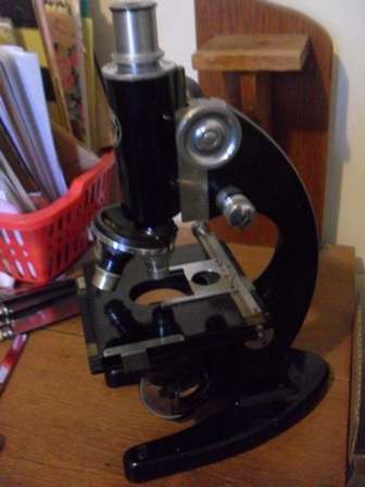 Microscopes - VINTAGE MICROSCOPE....MADE BY C. BAKER LONDON NO 35051 ...