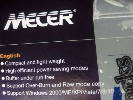 External Drives - A Mecer CDSL10 DVDR Supports Windows 7,8 & 10 still ...