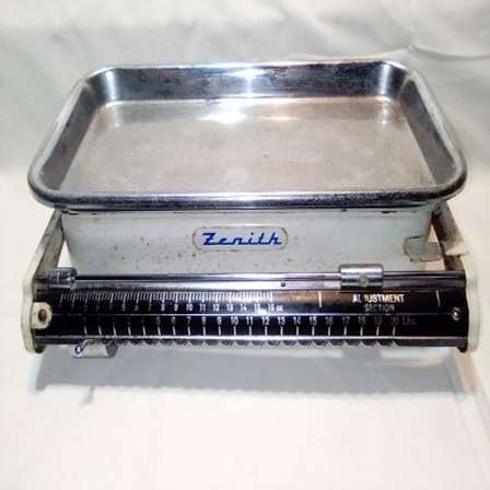 Scales & Weights - ZENITH 10lbs RARE balance Scale. Stamped in German ...