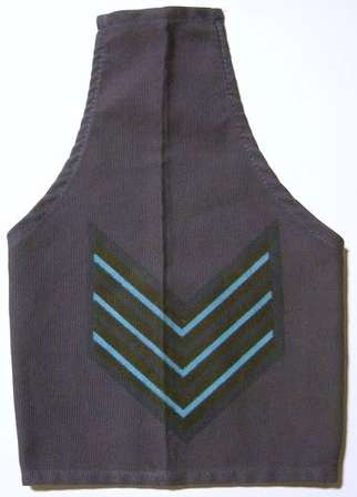 South African Army - SAAF Sergeant Rank Brazard Single Printed on ...