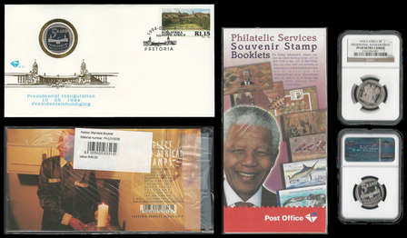 Republic of South Africa - RSA. Mandela . PF 68 Ultra Cameo, Coin Cover ...