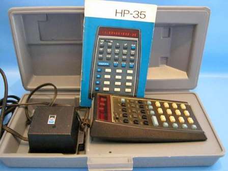 Vintage - Vintage 1970's Hewlett-Packard Electronic Calculator (HP-35 ...