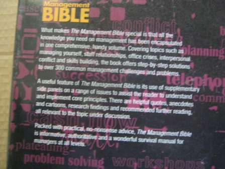 Business & Management Sciences - MANAGEMENT BIBLE(SOUTHERN AFRICAN ...