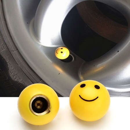 Other Wheels & Tyres - 4x Smile Smiley Face Car Bike Motorcycle Tyre ...