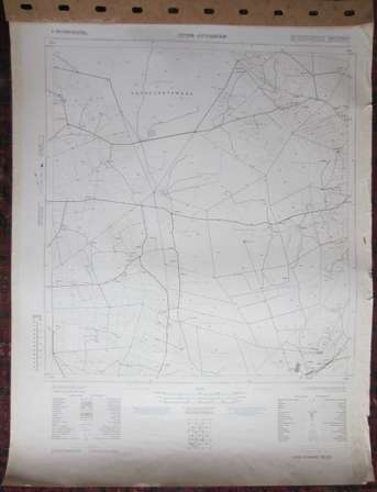 Maps - Trig Survey Map of Ottoshoop (Bophuthatswana) 2525DB - Scale 1: ...