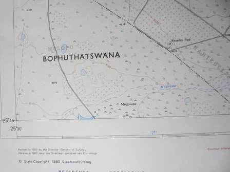 Maps - Trig Survey Map of Ramatlabama (North West Province) 2525DA ...