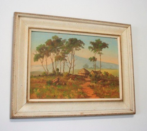 Paintings - A beautiful framed original signed G Webber oil on board ...