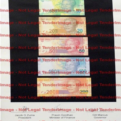 Gill Marcus - BRAND NEW Crisp 2012 Mandela Bank Notes Set-R10+R20+R50 ...