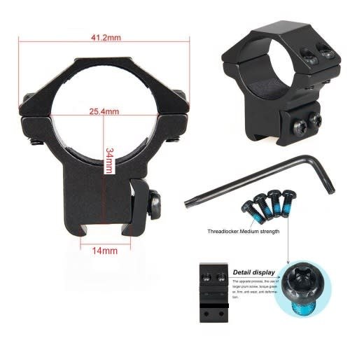 Scope Mounts - Rifle Scope Mount - Scope Brackets - Steel Scope Mount ...