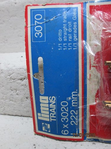 Track - HO/OO SCALE : LIMA TRACK PACK x6 STRAIGHTS (BOXED) - LOT 431BB ...