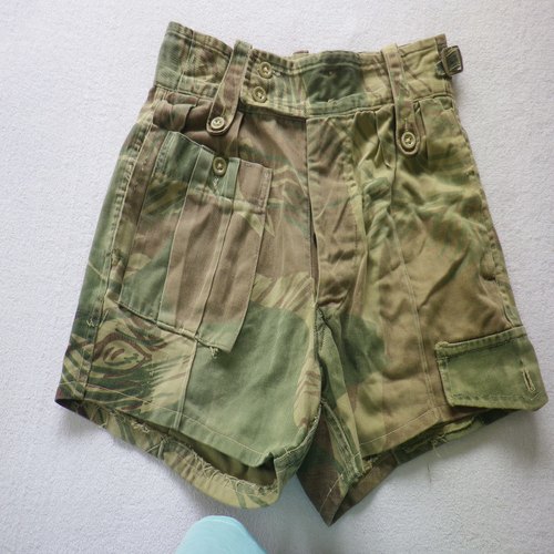 Uniforms - RHODESIAN ARMY - CAMMO SHORTS - WELL WORNN- RELISTED DUE TO ...