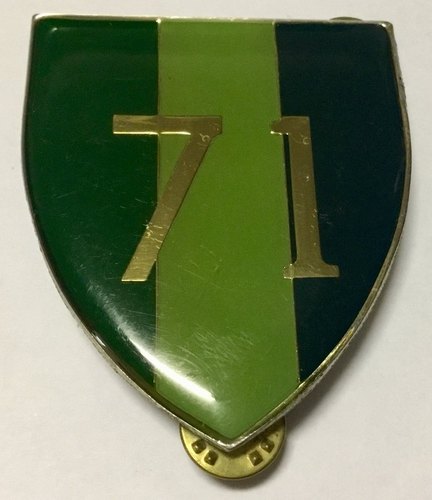 South African Army - SADF Insignia: 71 Sein Regiment Shoulder Flash ...