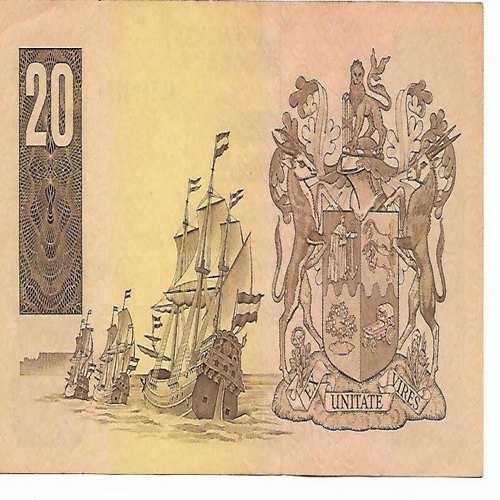 CL Stals - 1990 SOUTH AFRICA R20 BANK NOTE - CL STALS CIRCA 1990 ...