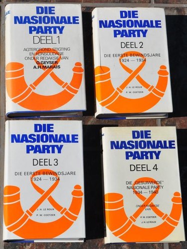 Africana Books - DIE NASIONALE PARTY dele I-IV, all first editions in ...