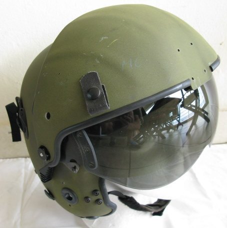 Headgear - SA HELICOPTER PILOT'S HELMET - CURRENT ISSUE IN USE. ALPHA ...
