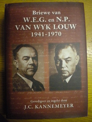 Africana Books - Briewe van W.E.G. en N.P. van Wyk Louw 1941-1970. was ...