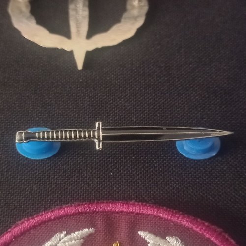 South African Army - SADF Special Force / Recce Operator Badge (Silver ...