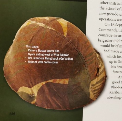 Headgear - RHODESIAN PARATROOPER/SELOUS SCOUTS, SAS JUMP HELMET was ...