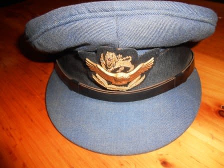 Headgear - Rhodesian Air Force Officers Peak Cap was listed for R2,950. ...