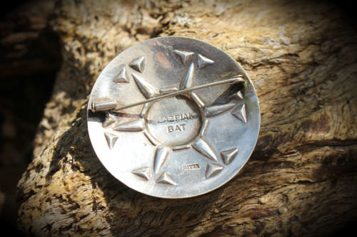 Other Antiques & Collectables - Antique silver Oritza brooch Zazpiak ...