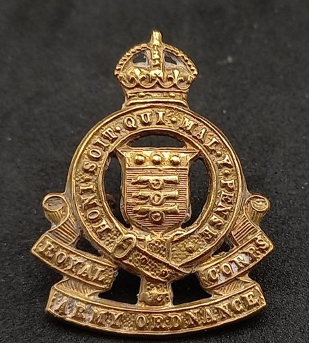 World War 2 - WW2 Royal Army Ordnance Corps RAOC Cap Badge 33x26mm for ...