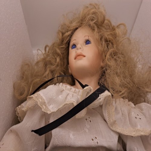 Dolls - Porcelain Doll by Rubert 1992-The Doll Artworks -one foot was ...