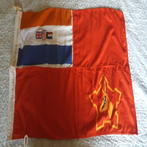 South African Army - SADF Flag 90x60cm 1990 Perfect condition was sold ...