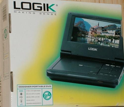Blu-ray & DVD Players - Logik LPD-7 Portable DVD/VCD/CD/MP3/MP4 PLAYER ...
