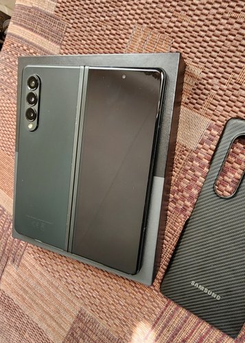 Samsung - Samsung Galaxy Z Fold3 5G Phantom Green Dual Sim 256GB + SPen ...