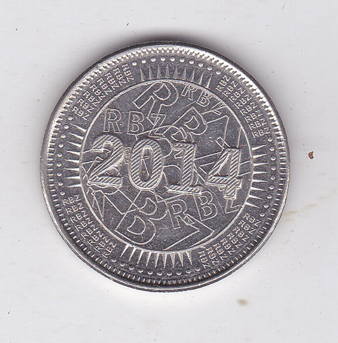 Africa - ZIMBABWE 50 CENTS BOND COIN 2014 EF was sold for R2.50 on 28 ...