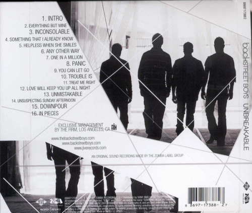 Pop - Backstreet Boys - Unbreakable CD Import Digipak for sale in ...
