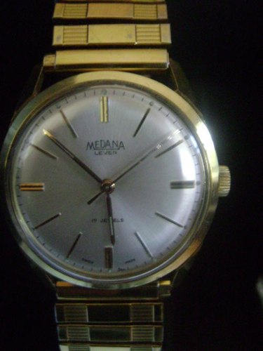 Men's Watches - MEDANA LEVER MENS SWISS WATCH was sold for R600.00 on ...