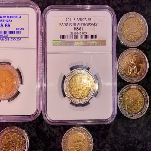 Collections & Lots - COMPLETE SET COMMEMORATIVE R5 COINS 1994 TO 2021 ...