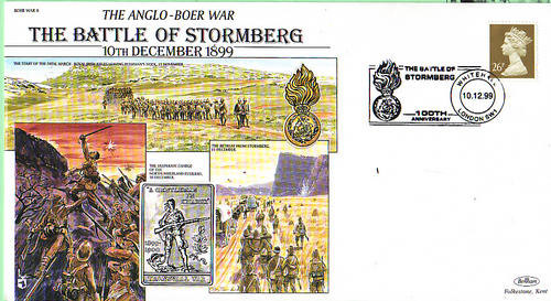 Union of South Africa - Boer War Benham Cover - Battle of Stormberg was ...