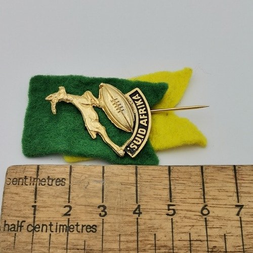 Other Sport & Leisure - South African Springboks rugby pin badge was ...