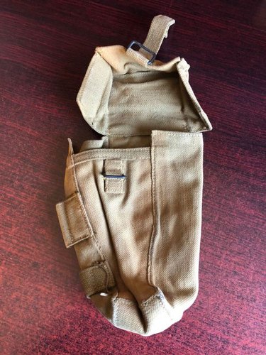 Kit - RHODESIA BUSH WAR PERIOD PATTERN 64 WEBBING,AMMO POUCH- MARKED ...