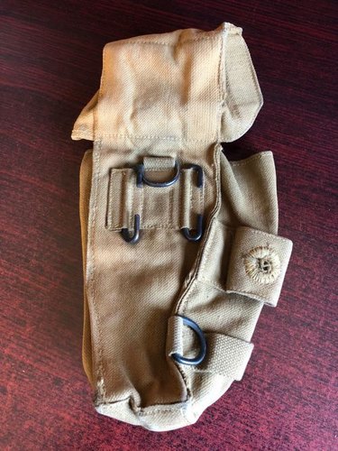 Kit - RHODESIA BUSH WAR PERIOD PATTERN 64 WEBBING,AMMO POUCH- MARKED ...