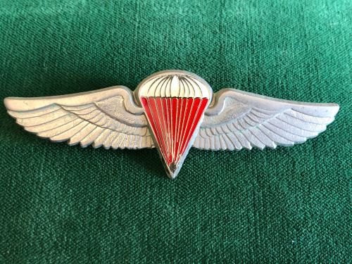 South African Army - ZAMBIAN ARMY FREEFALL PARACHUTE WINGS-CHROME WINGS ...
