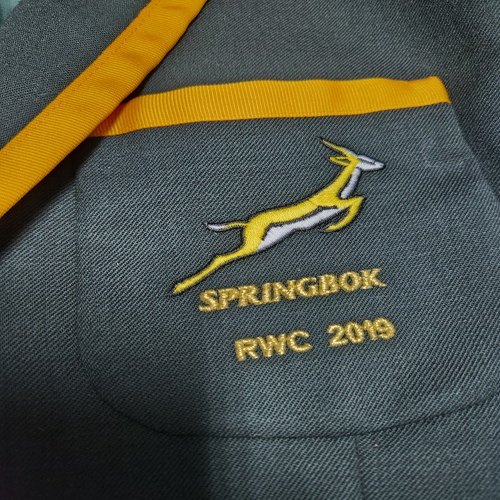 Sporting Memorabilia - Springbok Rugby World Cup Blazer 2019 ULTRA RARE ...