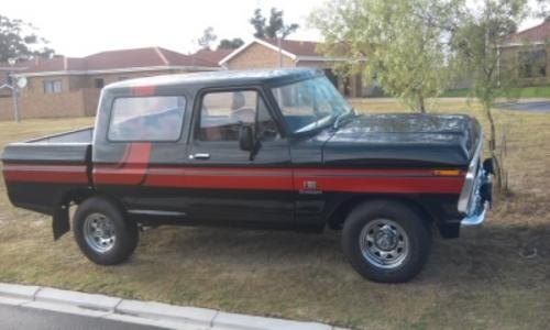 Ford - 1976 Ford F100 Custom. Very rare and unique Double cab was ...