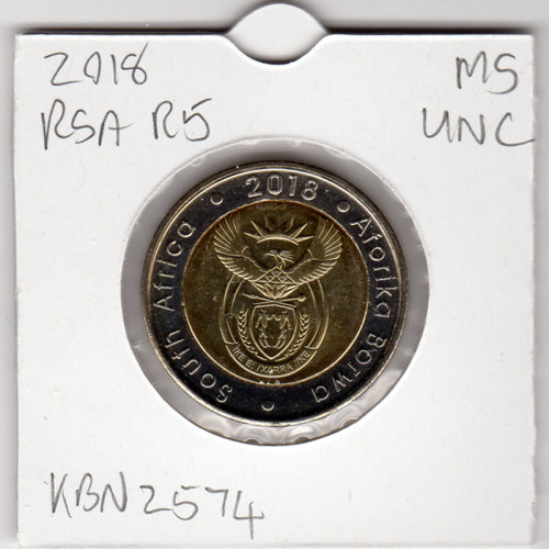 Other Mandela Coins - Nelson Mandela Centenary Five Rand - R5 2018 ...