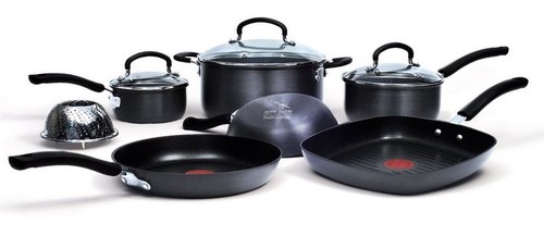 Cookware Sets - Jamie Oliver by T-fal C942SA64 Nonstick Hard Anodized ...
