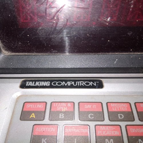 Electronic & Interactive Toys - Sears Talking Computron - 80`s era Toy ...