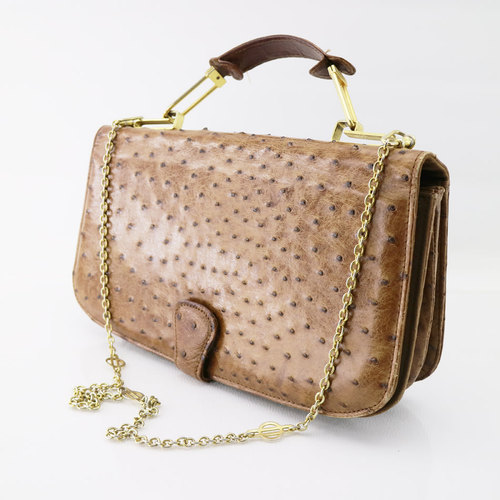 Handbags & Bags - Original Genuine Ostrich Leather Handbag!!! Fantastic ...